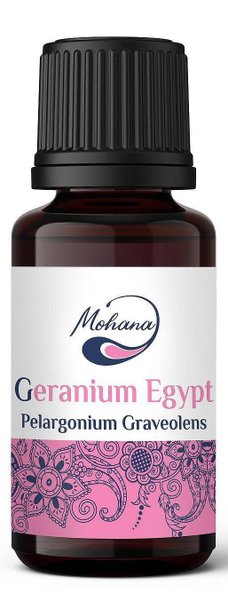 Етерично масло Гераниум, Geranium Egypt, Mohana, 10 мл.