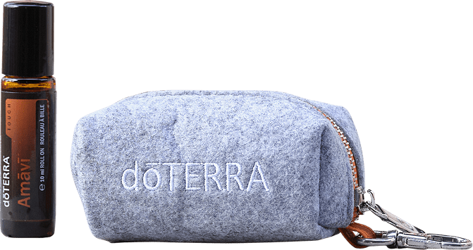 Amavi Touch doTERRA и несесер за етерични масла