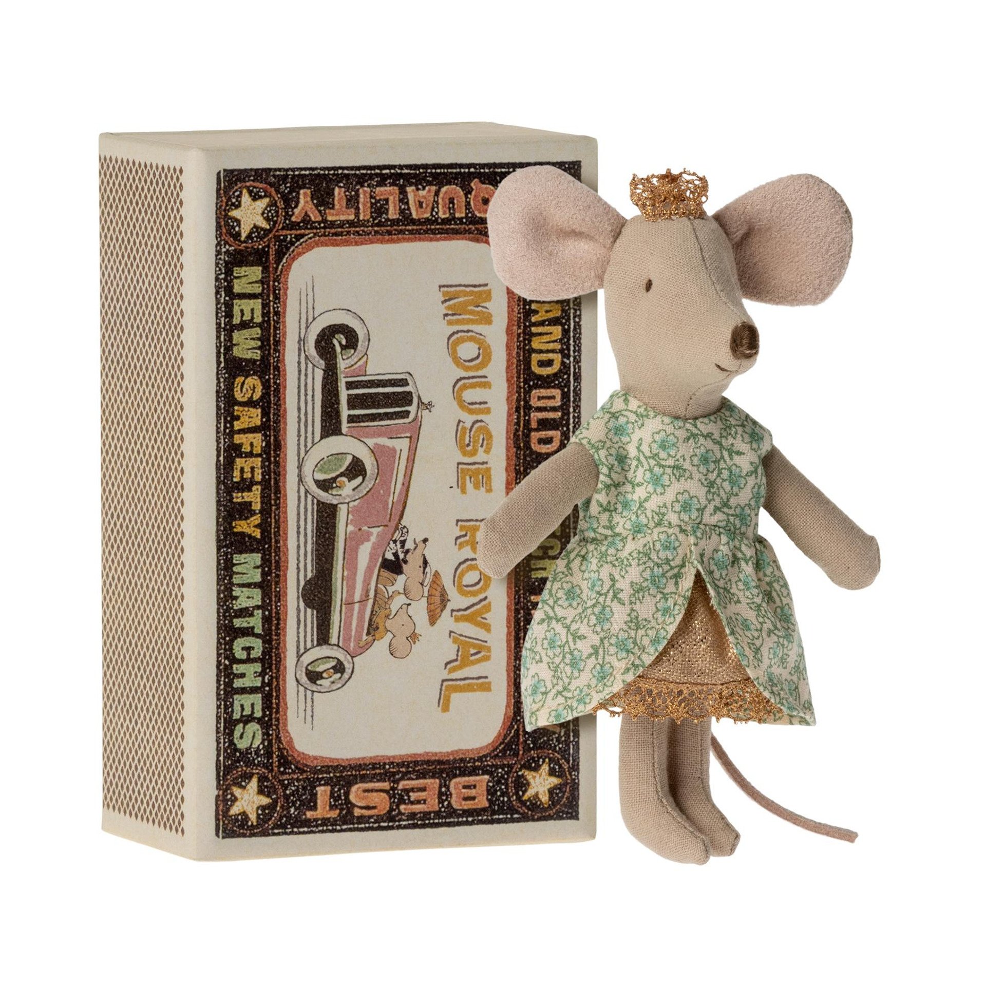 Maileg Princess mouse, Little sister in matchbox | Maileg | Little Friends