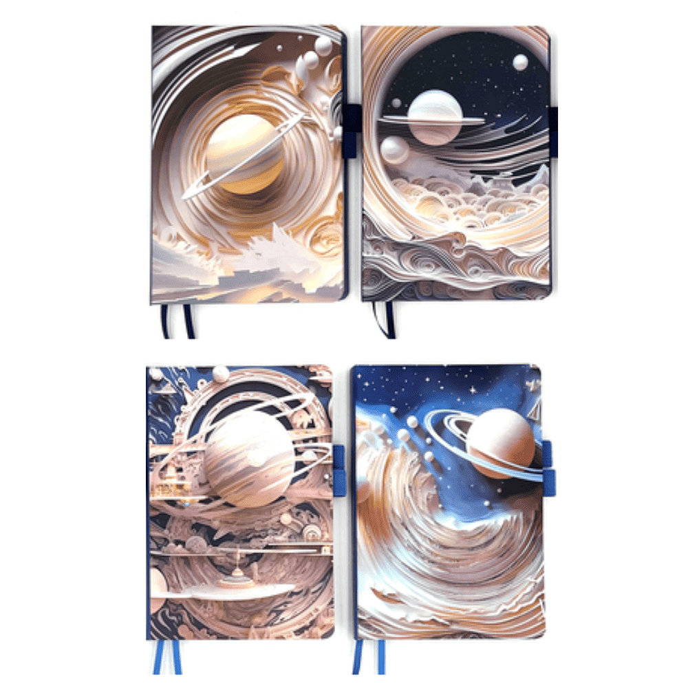 Тефтер Foryou с твърда корица, закопчалка и разделител 16.2 х 11 см ...