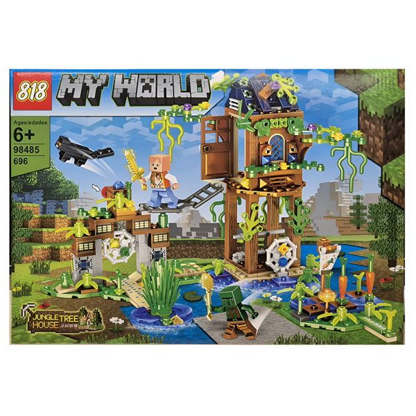 Конструктор MINECRAFT 696 части 98485