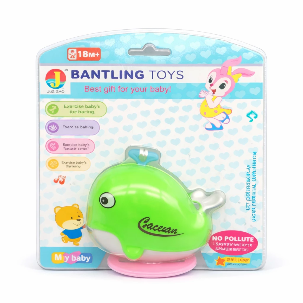 Музикална бебешка играчка с вакуум BANTLING TOYS