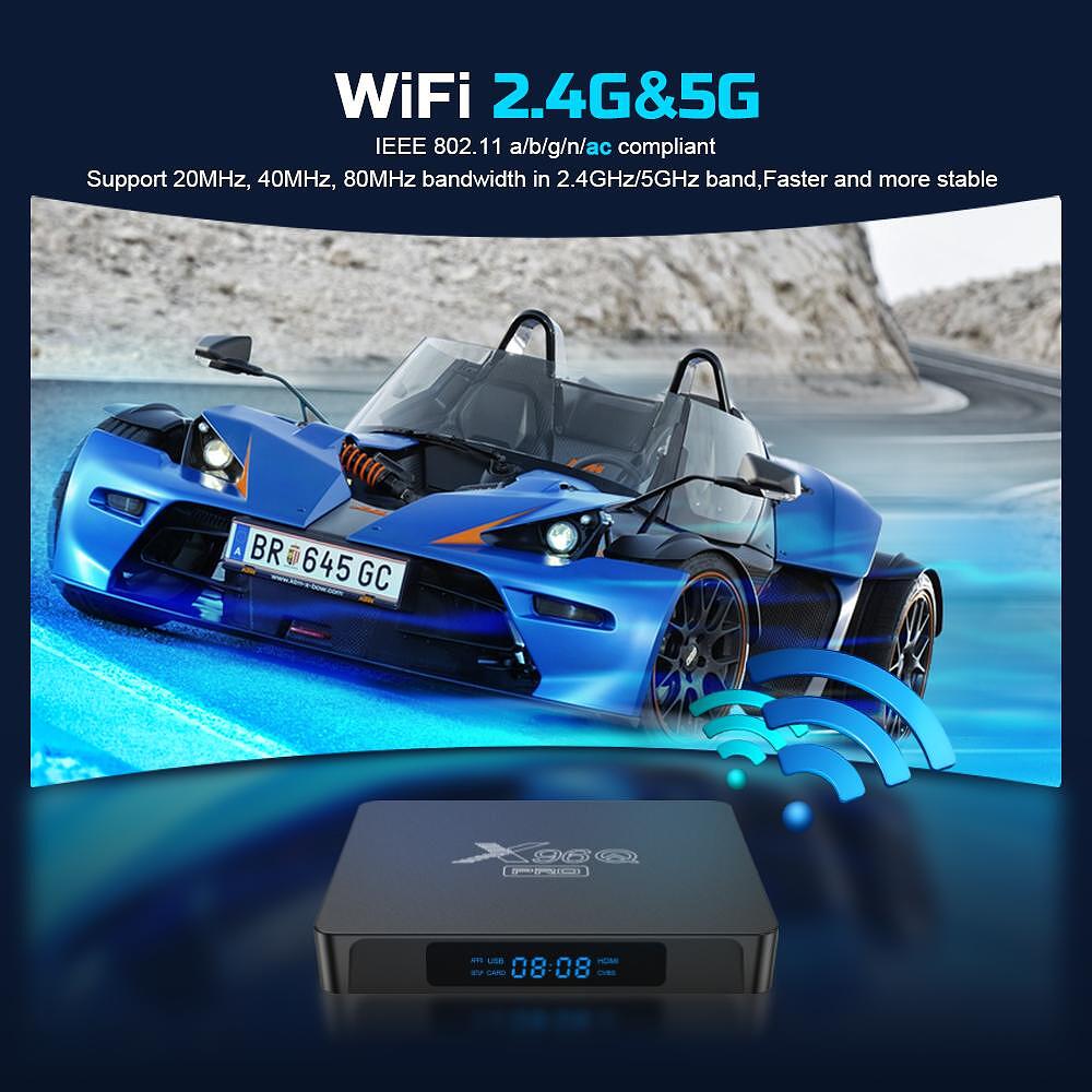 TV Box x96Q PRO 1GB RAM Android 11
