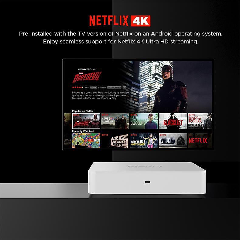 Android TV Box KickPI 2GB RAM / 32GB ROM AndroidTV + Certificate
