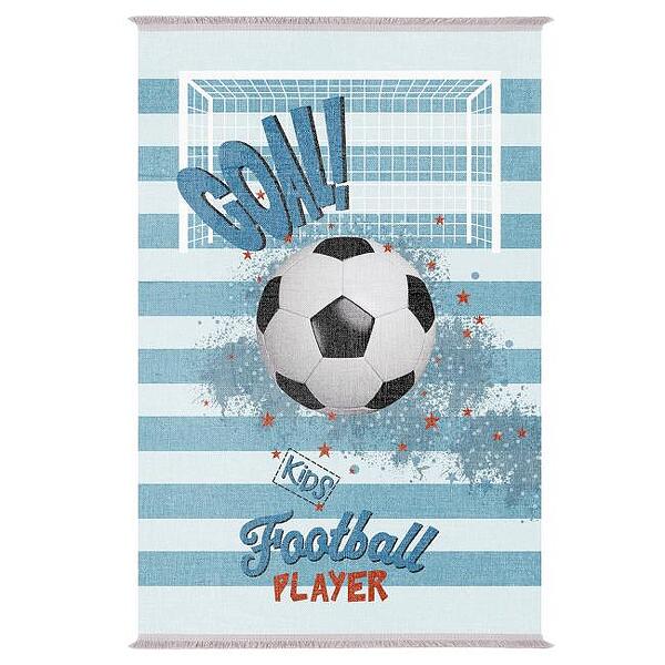 Детски килим Футболно царство 80X150 см топ цени | LEOSmebel