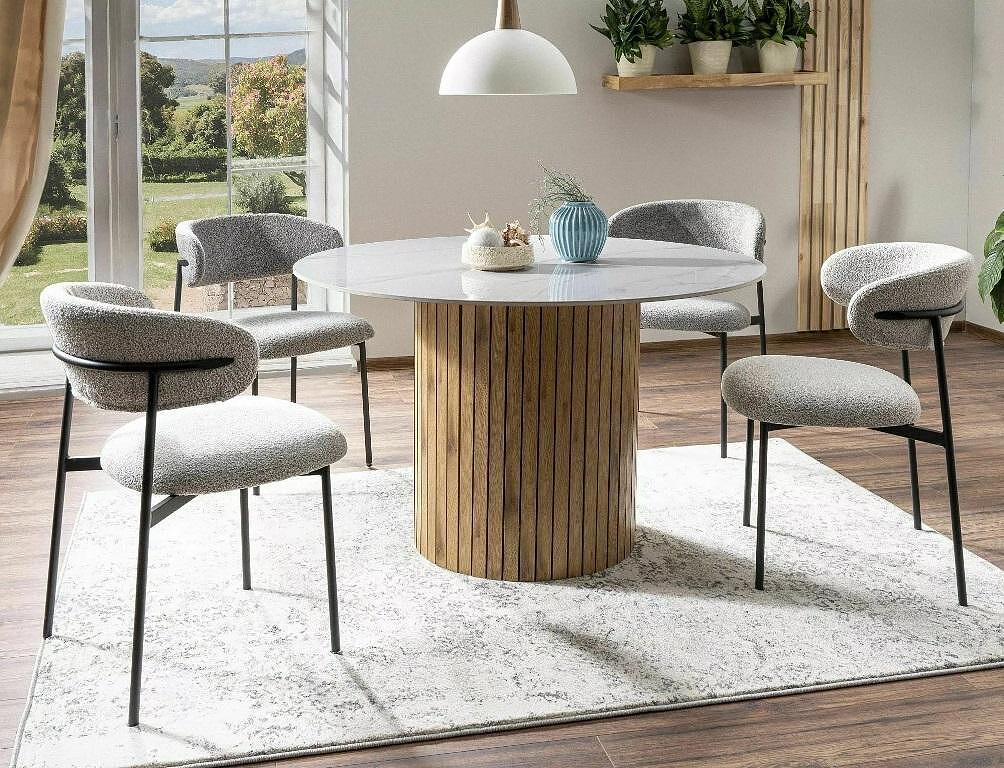 Трапезен стол ЕЛТЪН в 2 цвята топ цени | LEOSmebel