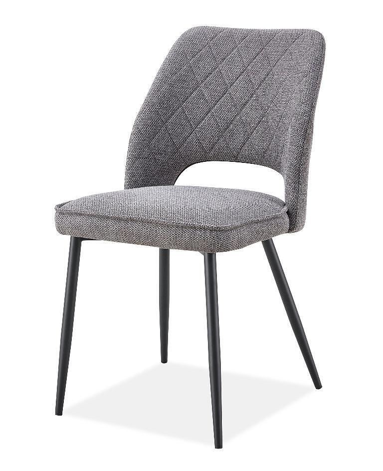 Трапезен стол K358 сива дамаска топ цени | LEOSmebel