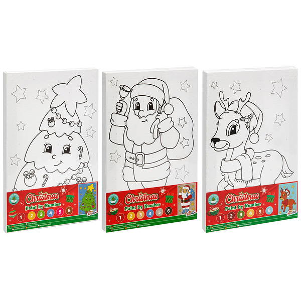 Комплект за Рисуване по Номера "Създайте Магията на Коледа"