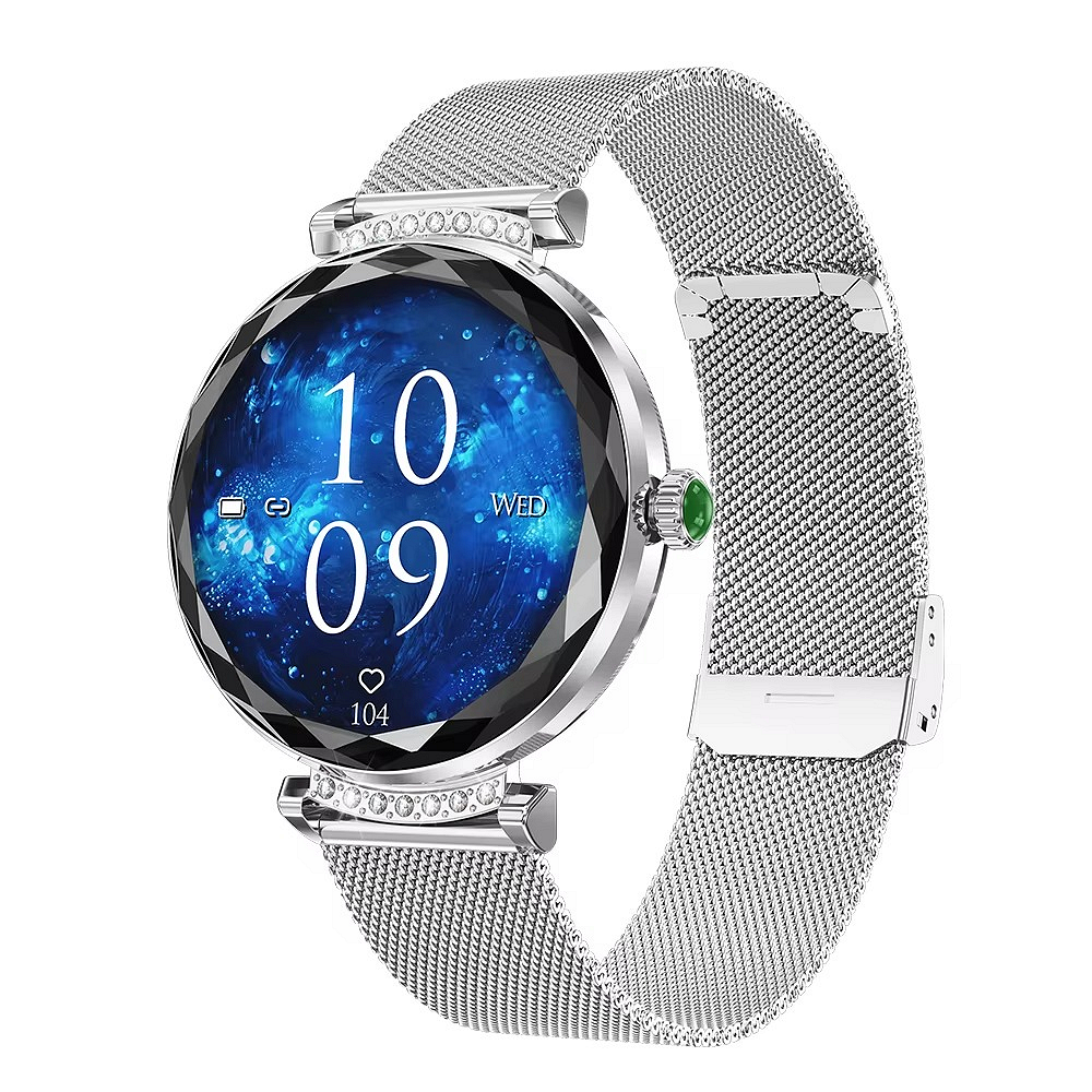 NUBI NX7 – Дамски Смарт Часовник с Пулсомер, Кислород в Кръвта, Сън ...