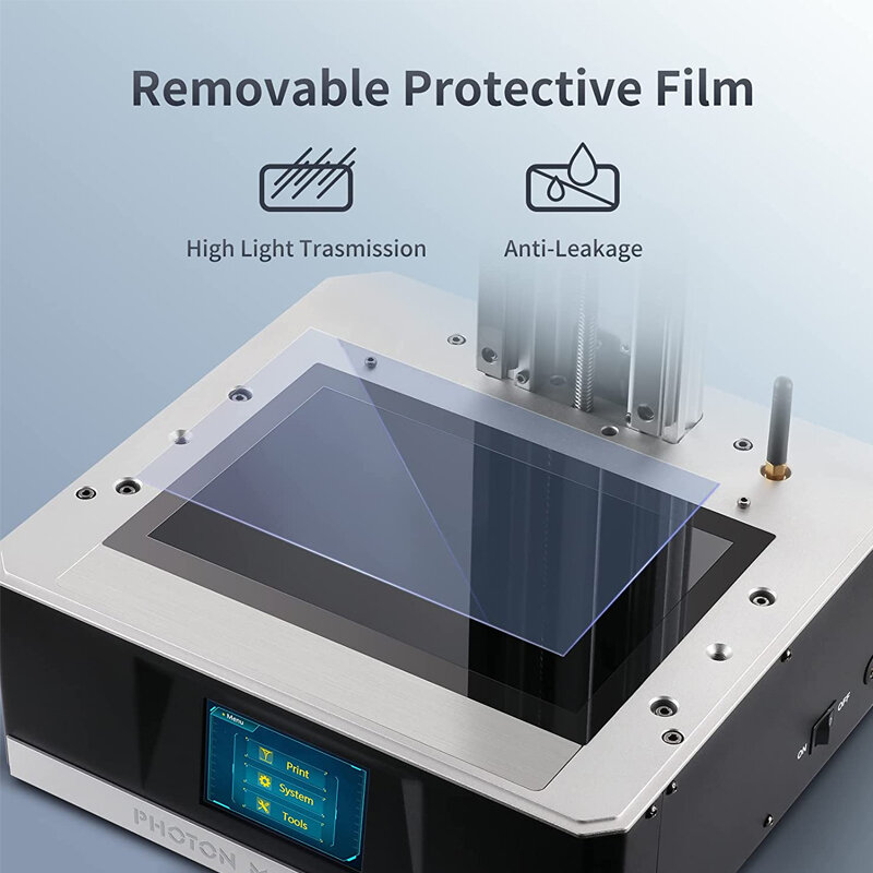 Защитно фолио - протектор за LCD/DLP екрани за 3D UV Resin принтери ...