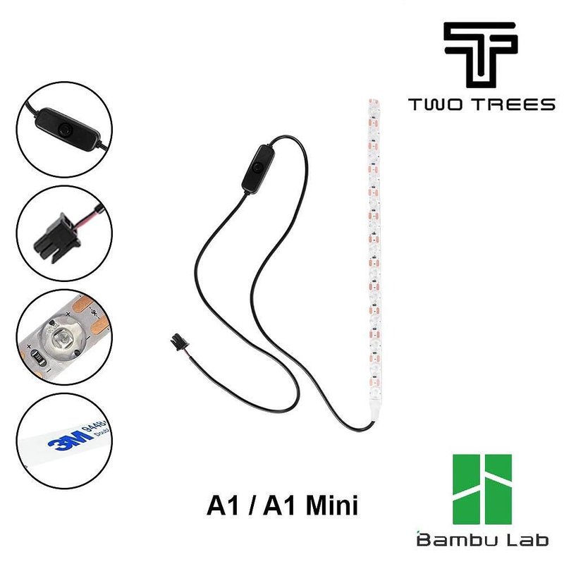 LED осветление за Bambu Lab A1 Series