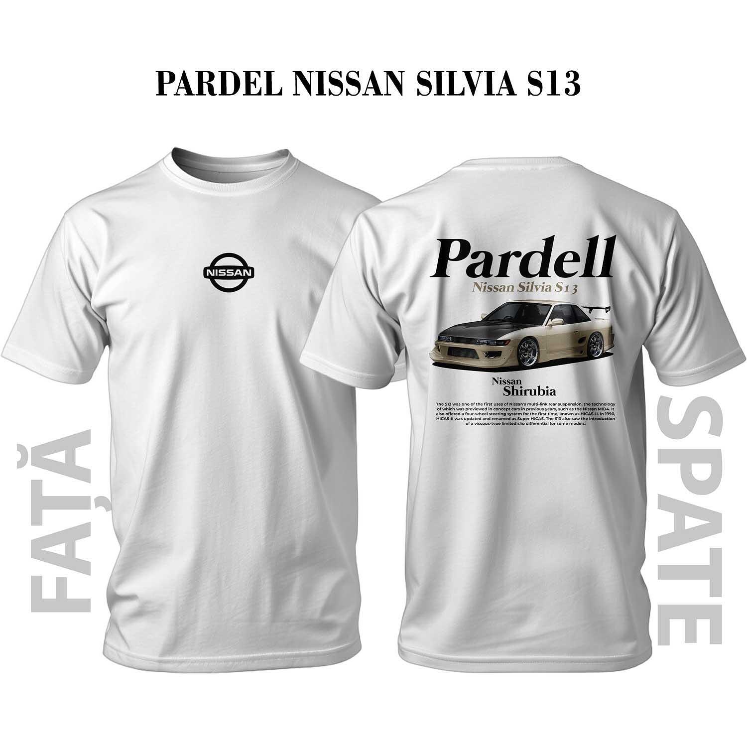 Tricou PARDEL NISSAN SILVIA S13