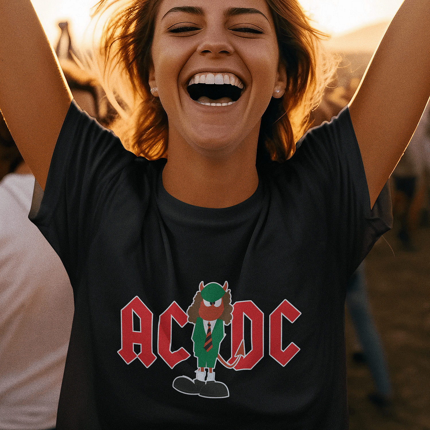 Tricou AC/DC – Devil's Logo