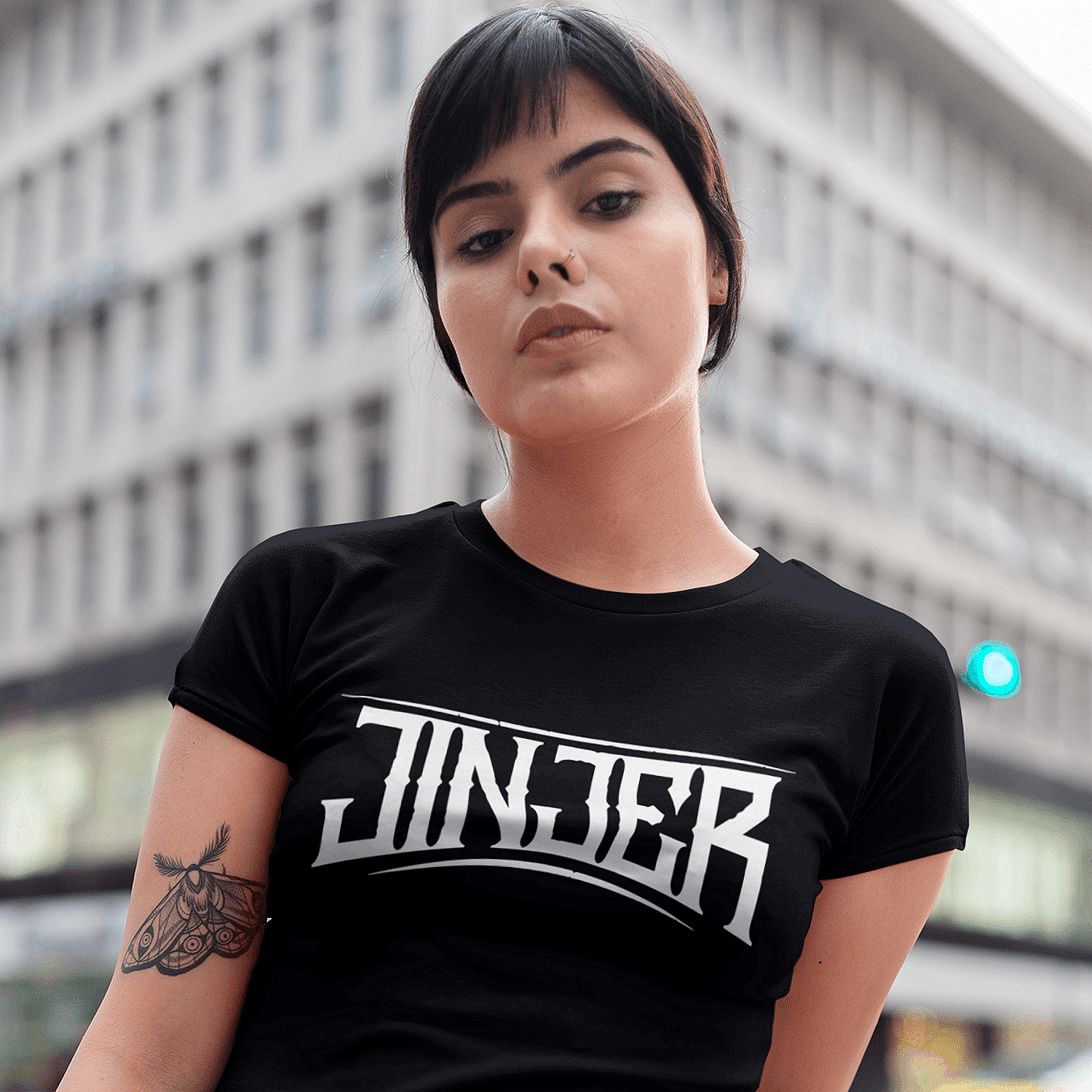 Tricou Jinjer - Official Logo Design