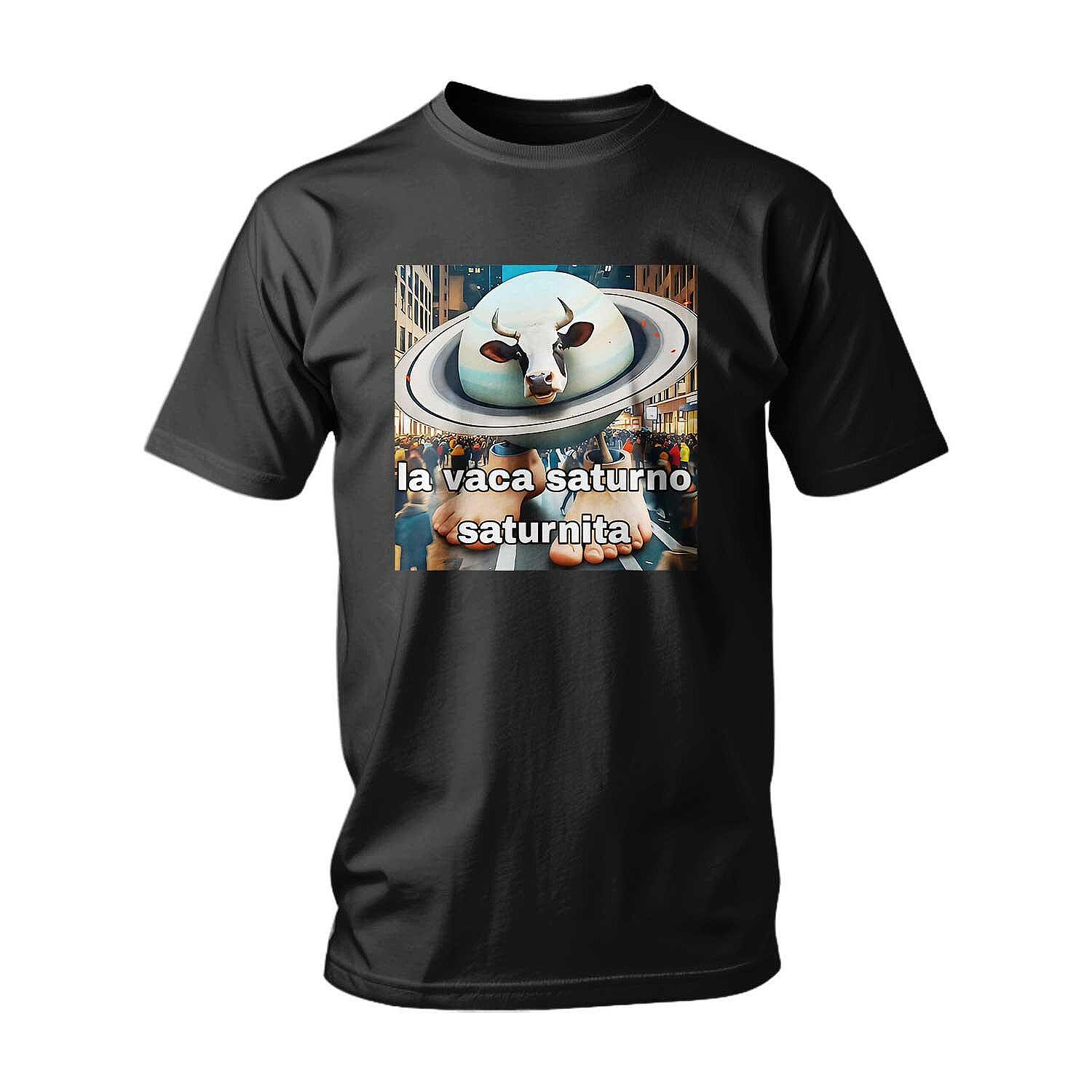 Tricou ITALIAN BRAINROT LA VACA SATURNO SATURNITA