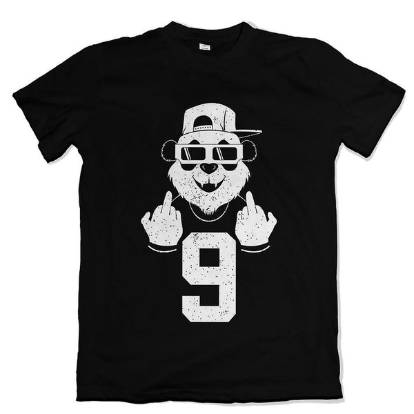 Tricou FUN23 Middle Finger Gangsta Bear