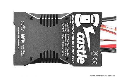 Контролер Castle Creations MAMBA XLX2, 8S, 33.6V ESC, 20A PEAK BEC ...