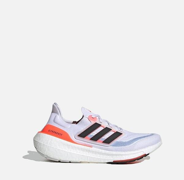 Маратонки Adidas UltraBoost Light White Solar Red HQ6351
