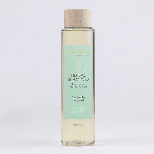 Безсулфатен Билков шампоан за коса и скалп за бърз растеж Calinachi, 300ml