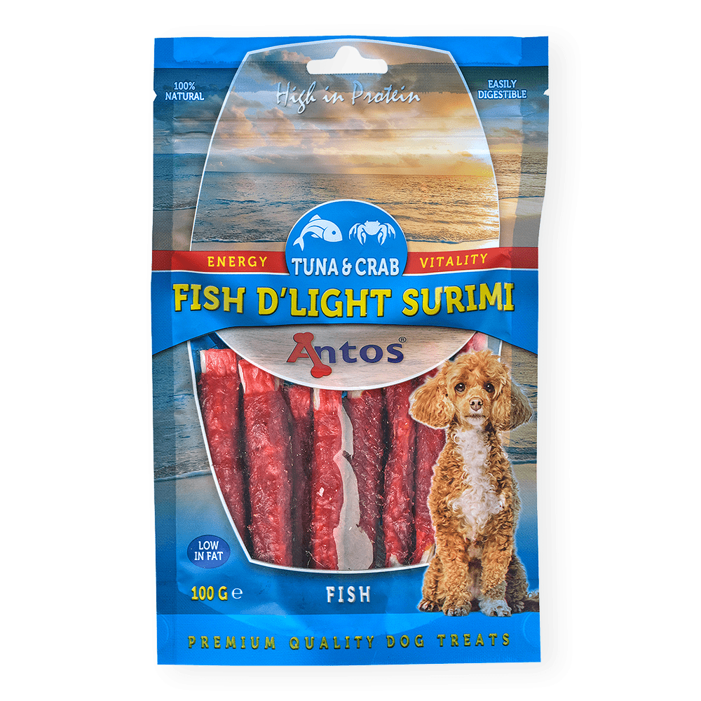 Antos Fish Delight Surimi сурими от риба тон, треска и раци 100 гр