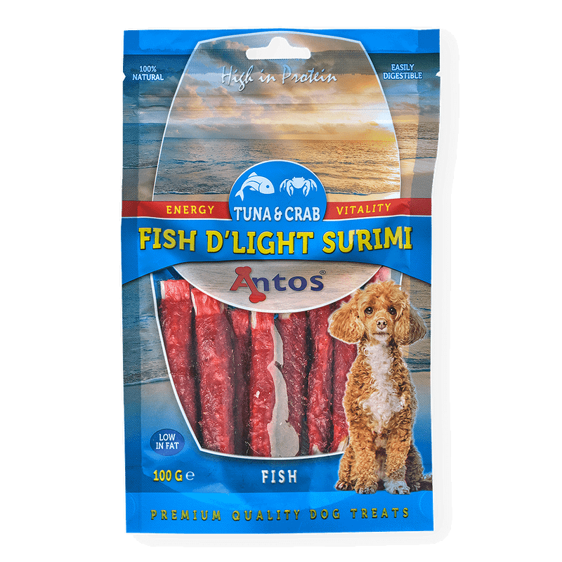Antos Fish Delight Surimi сурими от риба тон, треска и раци 100 гр