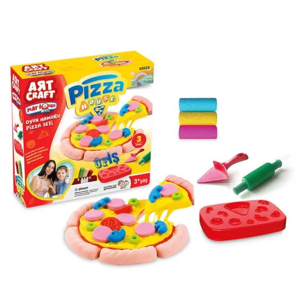 Пластилин - комплект Art Craft /Pizza