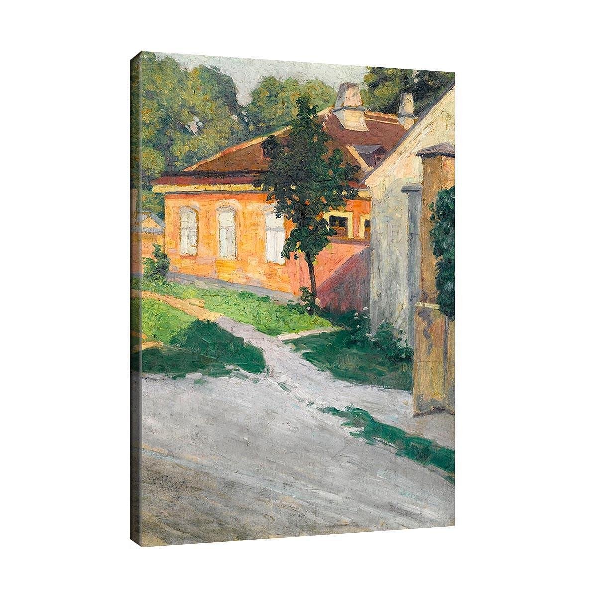Егон Шиле - Къща в Хютелдорф №12081