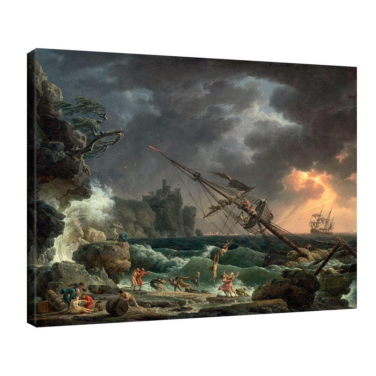 Клод- Жозеф Верне - Корабокрушението №12373