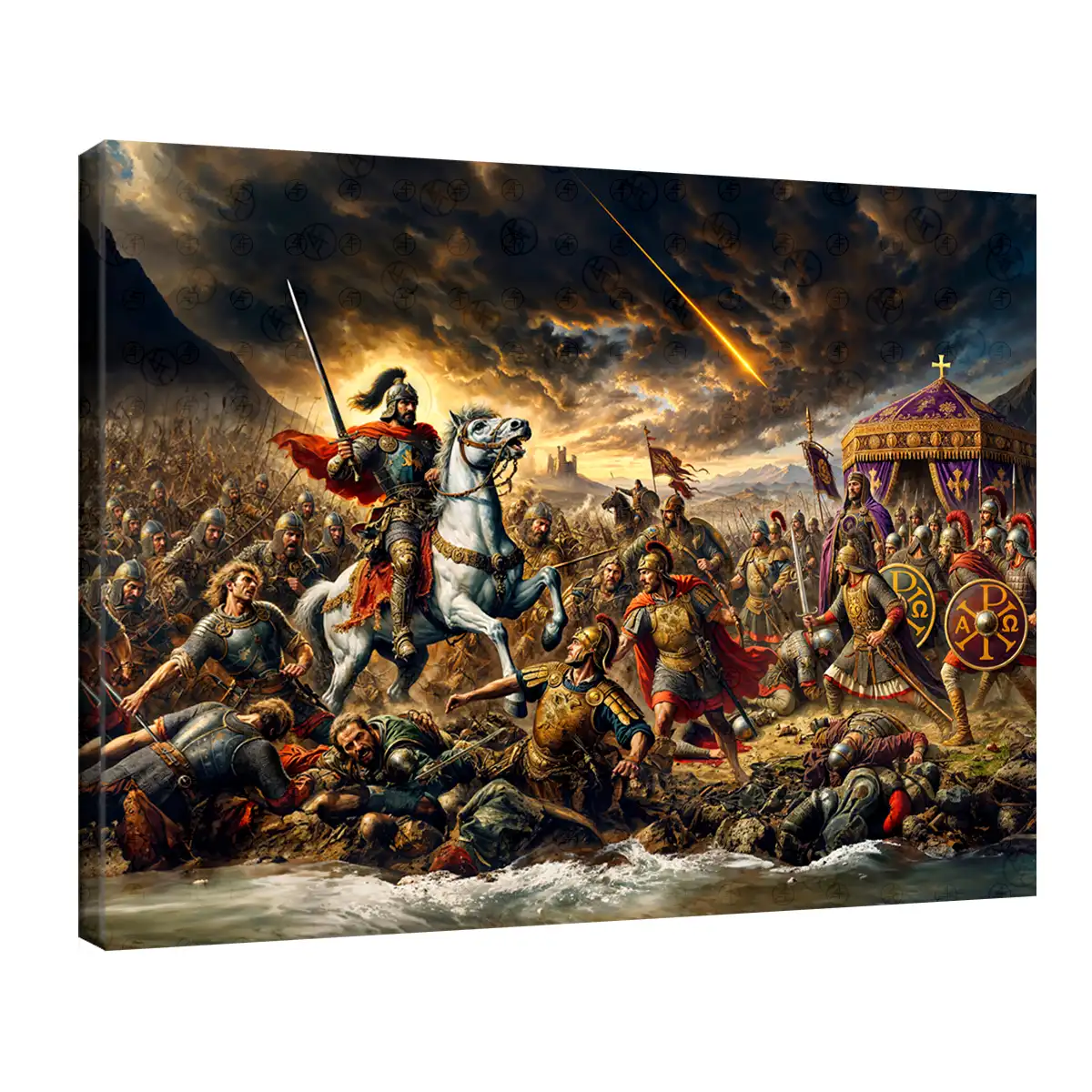 Цар Самуил в битка с Василий II в Траянови Врата