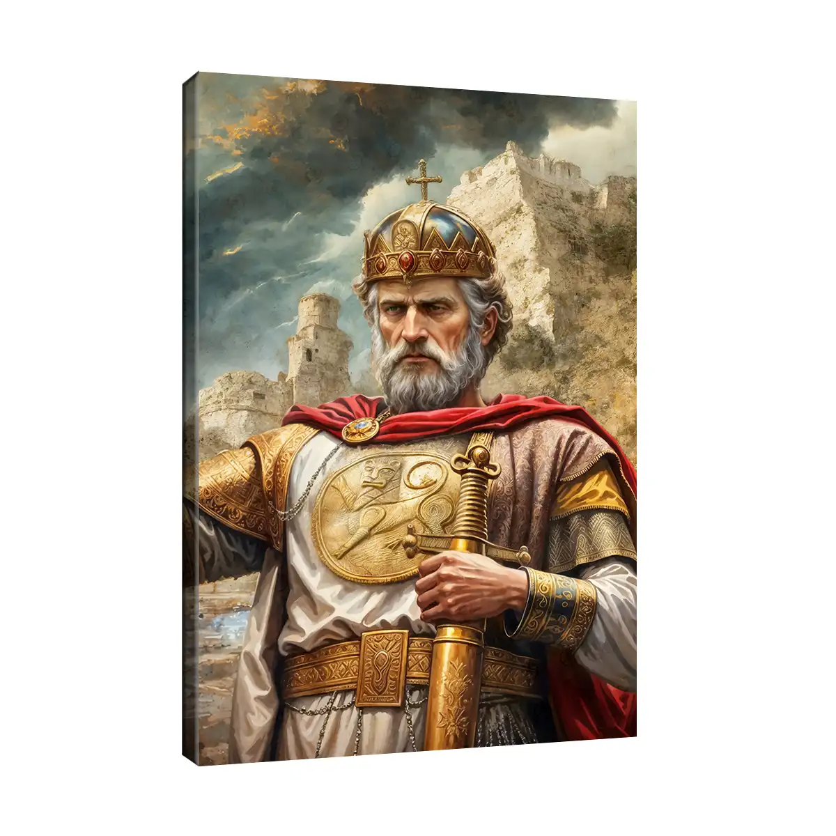 Цар Самуил - портрет от Костадин Кутрянов №12791