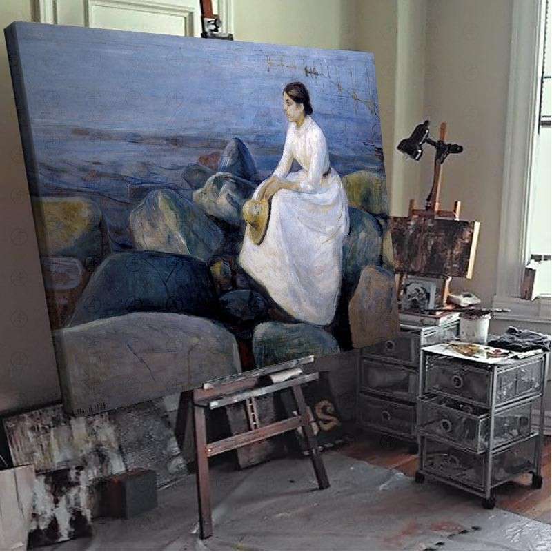 Едвард Мунк - Ингер на брега