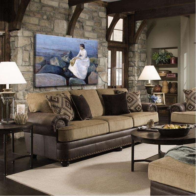 Едвард Мунк - Ингер на брега