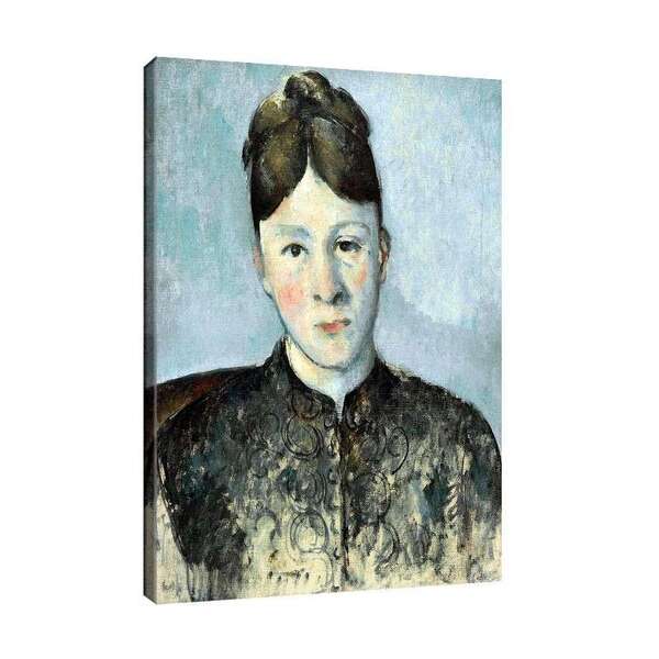 Пол Сезан - Портрет на мадам Сезан