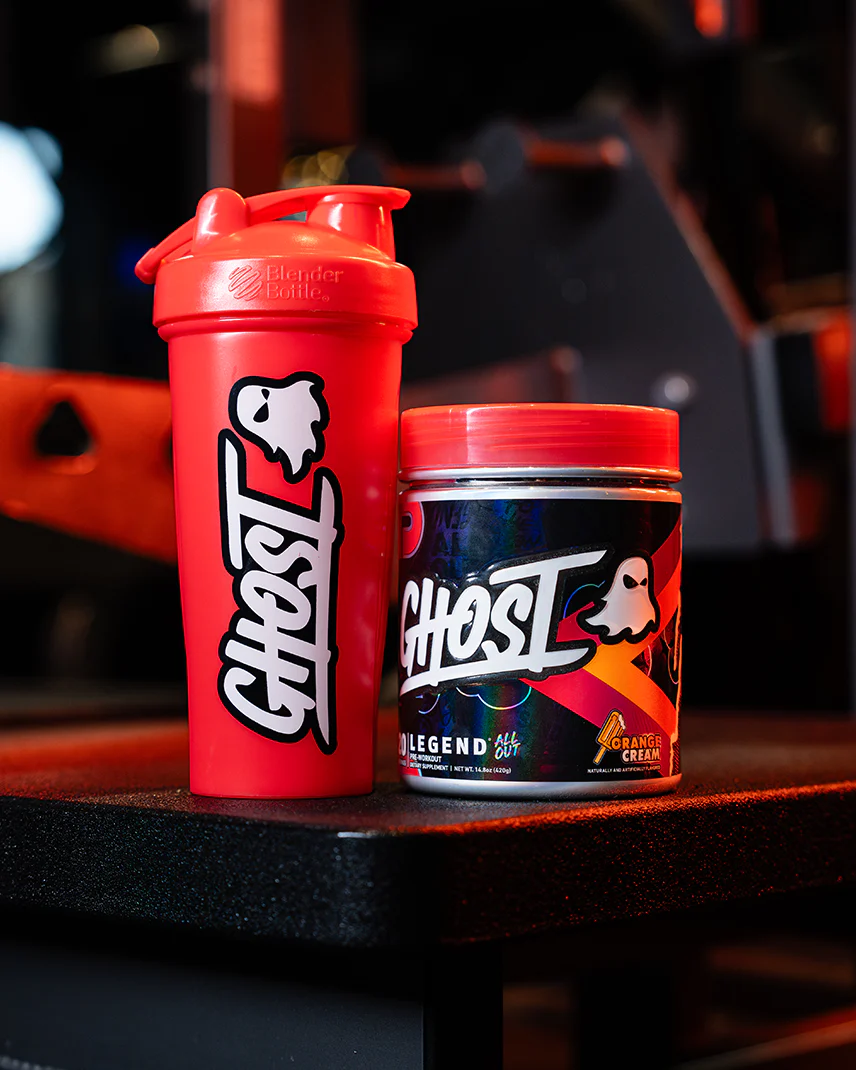 GHOST Logo Shaker - Infrared | Genuine Blender Bottle®