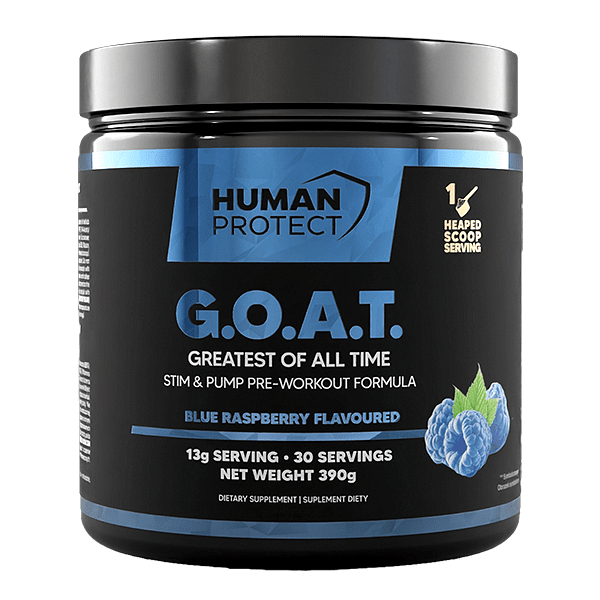 HUMAN PROTECT G.O.A.T | Stim & Pump Pre-Workout