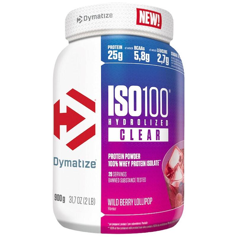 DYMATIZE ISO 100 Hydrolyzed Clear Whey Protein