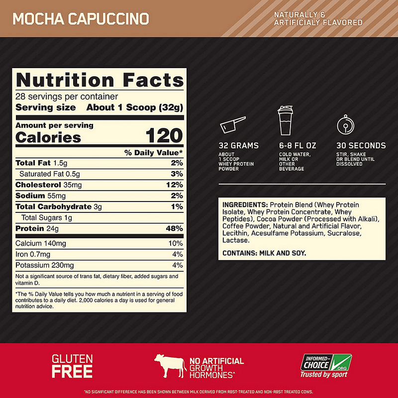 OPTIMUM NUTRITION 100% Whey Gold Standard - 2270g