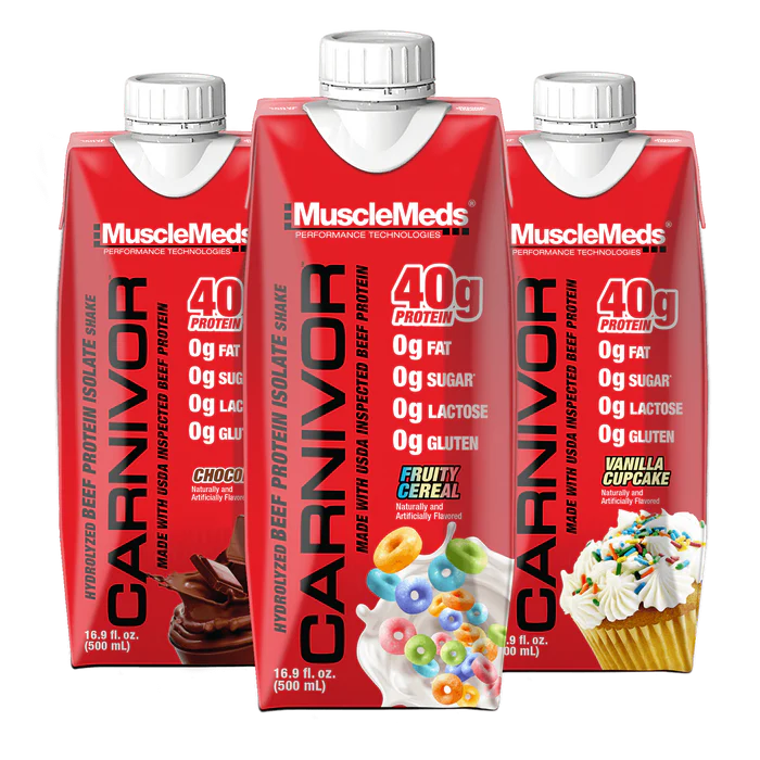 MUSCLE MEDS Carnivor Ready to Drink / with 40 g Beef Protein