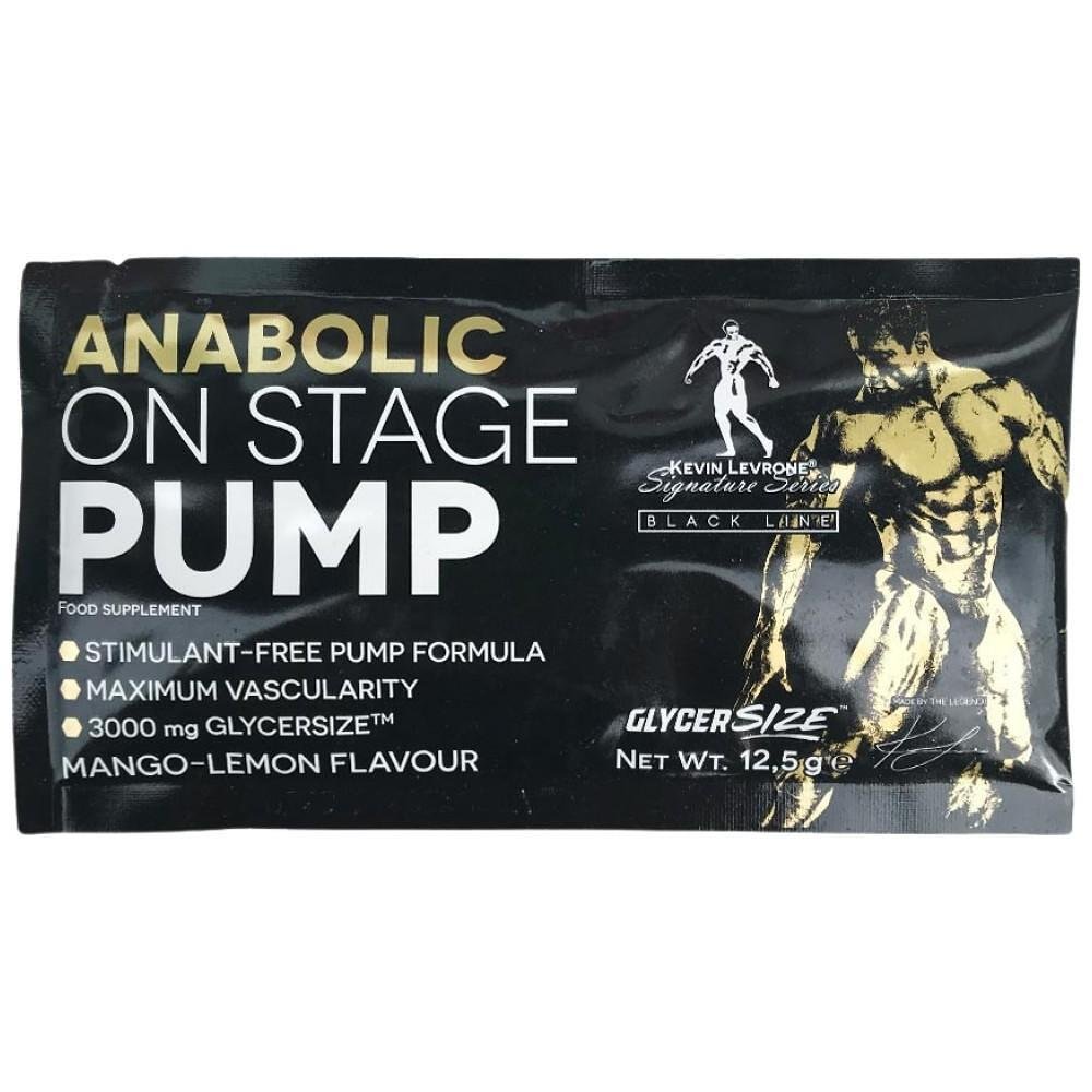 KEVIN LEVRONE Anabolic On Stage Pump / Stim-Free Pre-Workout Formula Sachet