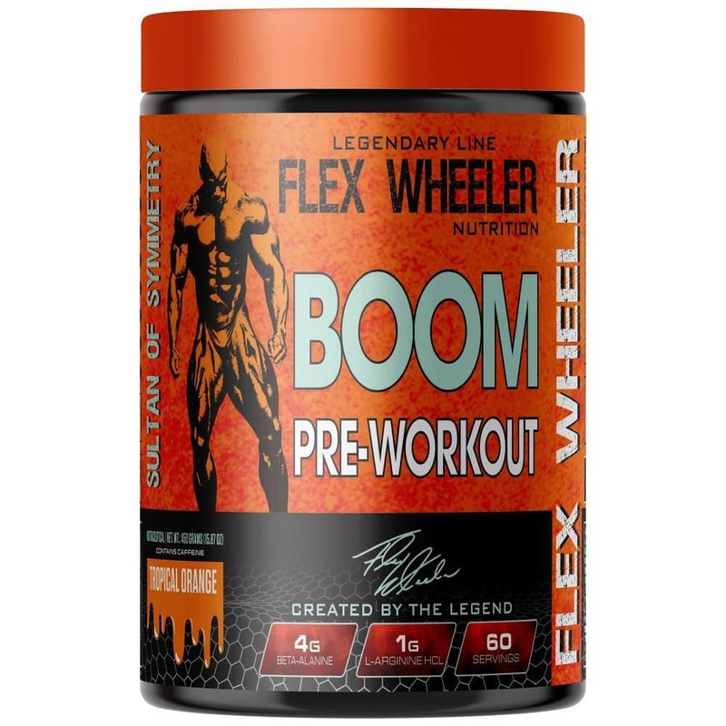 FLEX WHEELER SIGNATURE SERIES BOOM Pre-Workout Formula