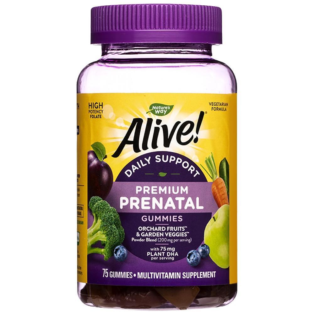 NATURE'S WAY Alive! Complete Prenatal Multi-Vitamin | Premium Formula ...