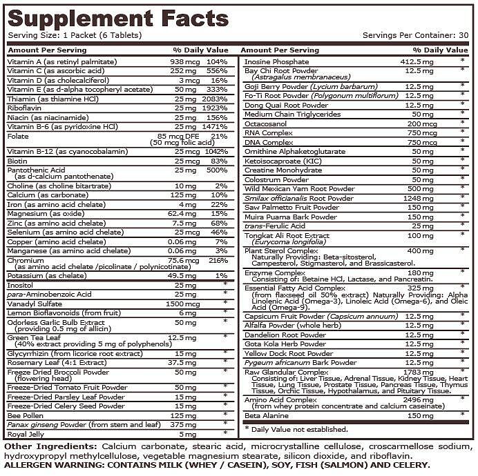 PURE NUTRITION Power Pak Advanced