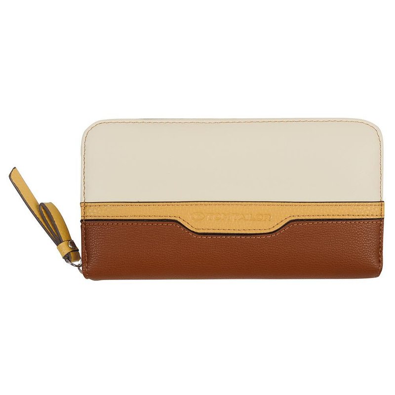 Дамски портфейл Tom Tailor - JULE Mixed Cognac