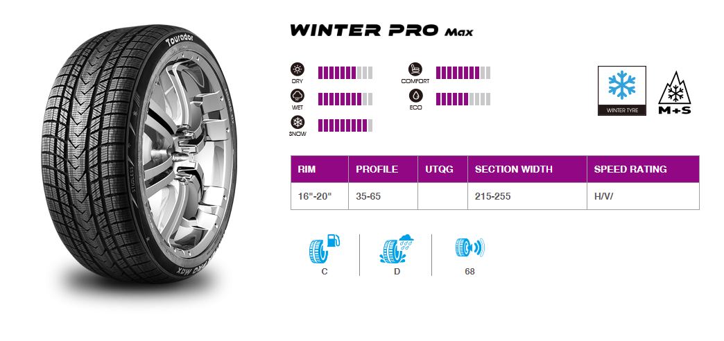 Зимни гуми TOURADOR WINTER PRO MAX