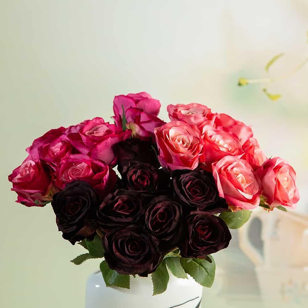 Изкуствен букет - Рози / Topdecor.bg