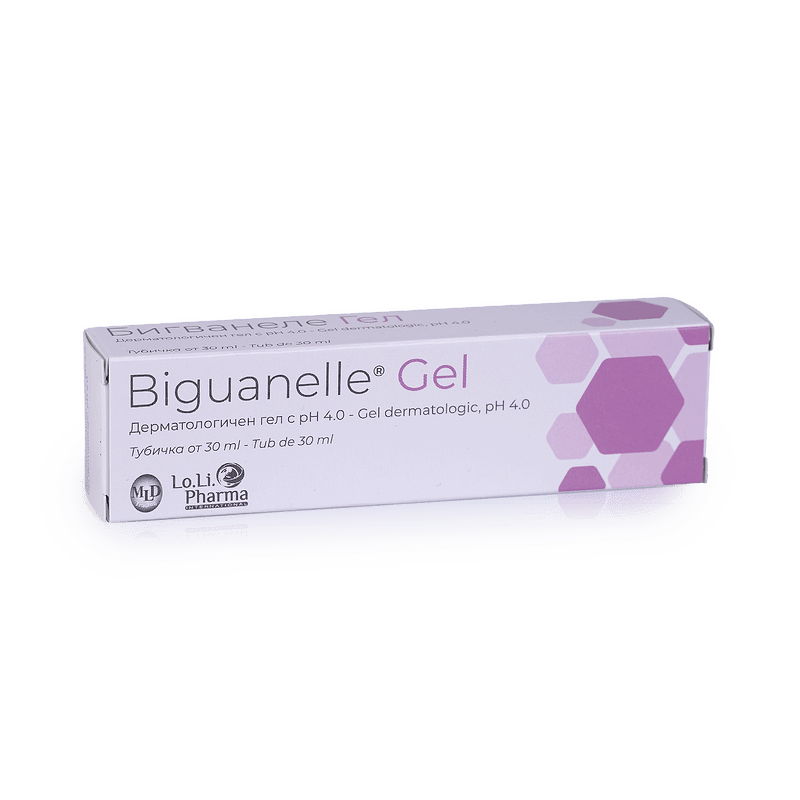 Biguanell Gel Дерматологичен гел с pH 4,0 x30 мл