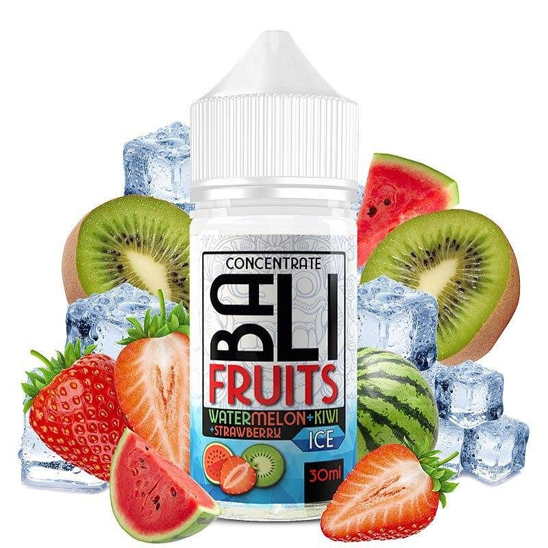 Bali Fruits Watermelon + Kiwi + Strawberry Ice 30ml concentrate