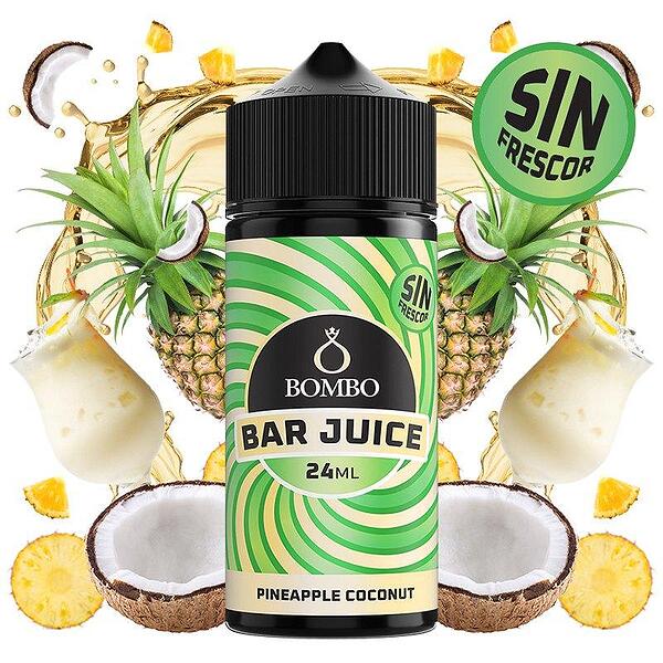 Bombo Bar Juice Pineapple Coconut Sin Frescor 24ml/120ml | Shake & Vape ...