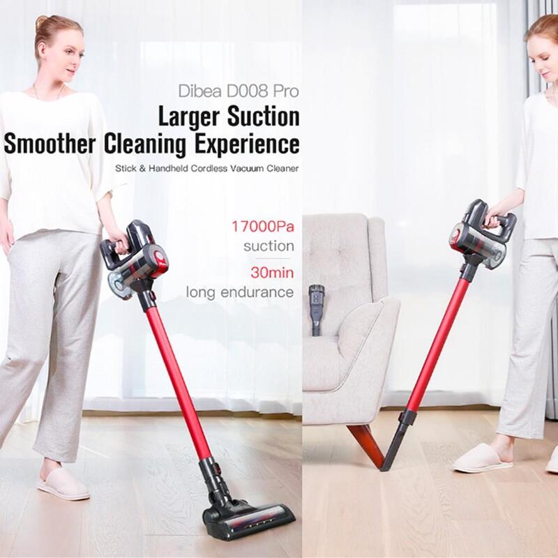 Безкабелна прахосмукачка DIBEA D008 PRO