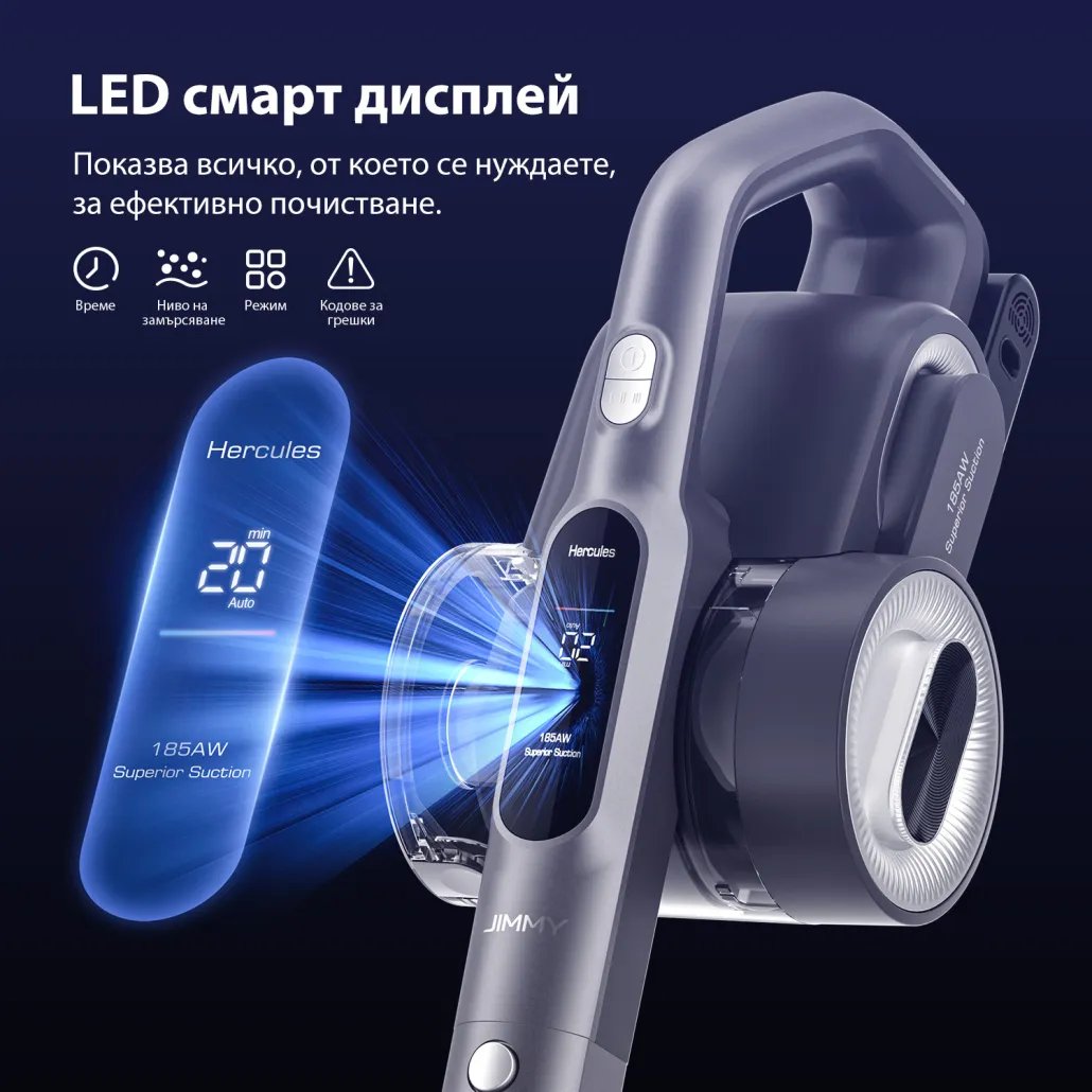 Прахосмукачка JIMMY H8 Flex - HomeTech